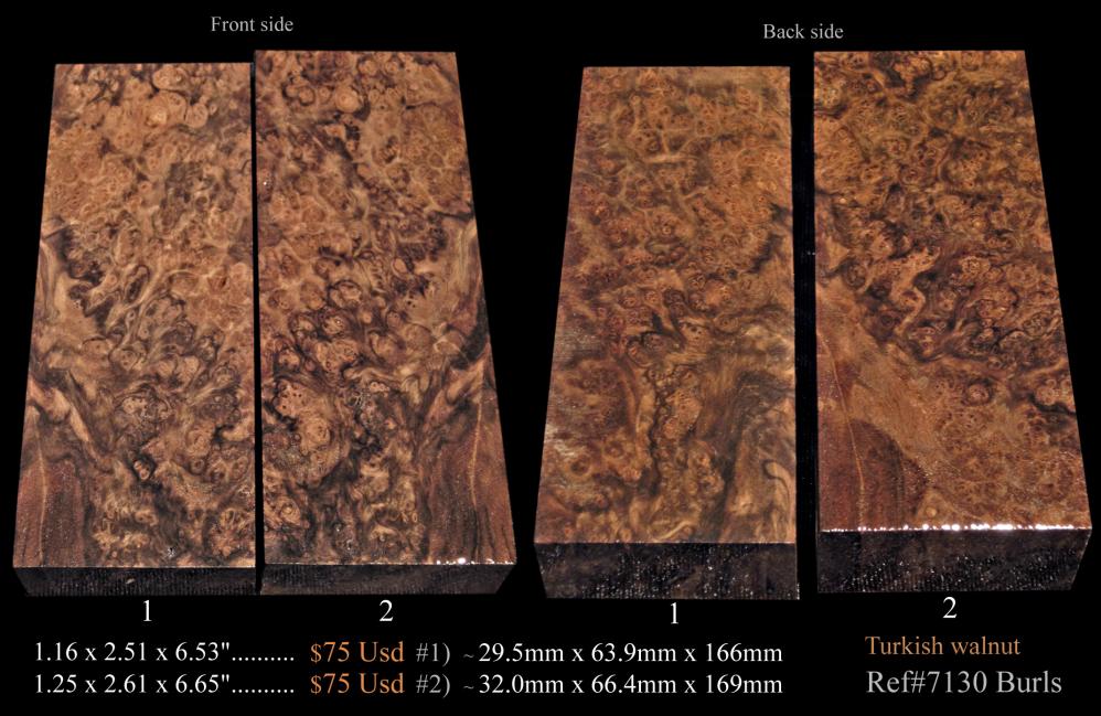 BURL WALNUT...::: by TurkishWalnut.Net - Turkish Walnut Pieces - Knife ...