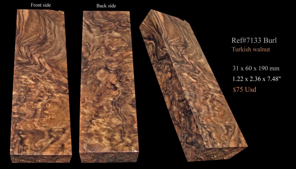 BURL WALNUT...::: by TurkishWalnut.Net - Turkish Walnut Pieces - Knife ...