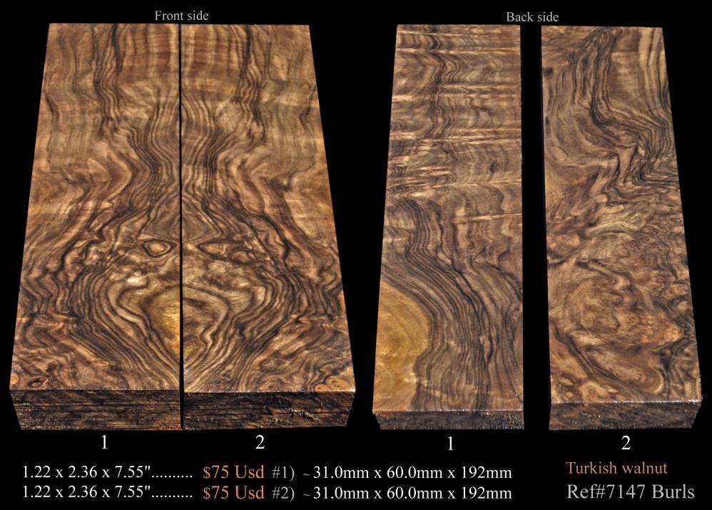 BURL WALNUT...::: by TurkishWalnut.Net - Turkish Walnut Pieces - Knife ...