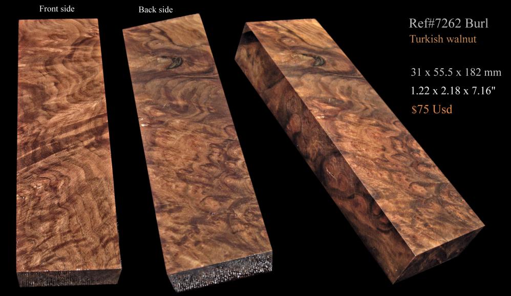 BURL WALNUT...::: by TurkishWalnut.Net - Turkish Walnut Pieces - Knife ...