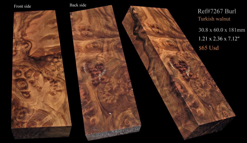 BURL WALNUT...::: by TurkishWalnut.Net - Turkish Walnut Pieces - Knife ...