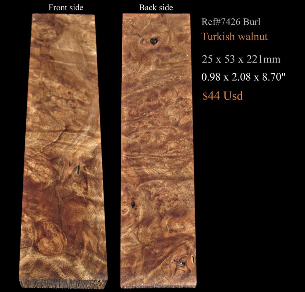 BURL WALNUT...::: by TurkishWalnut.Net - Turkish Walnut Pieces - Knife ...