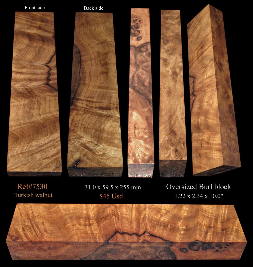 BURL WALNUT...::: by TurkishWalnut.Net - Turkish Walnut Pieces - Knife ...