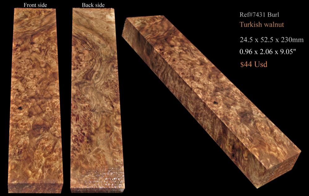 BURL WALNUT...::: by TurkishWalnut.Net - Turkish Walnut Pieces - Knife ...