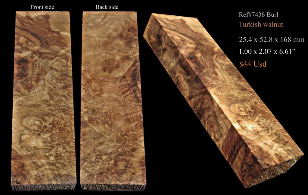 BURL WALNUT...::: by TurkishWalnut.Net - Turkish Walnut Pieces - Knife ...