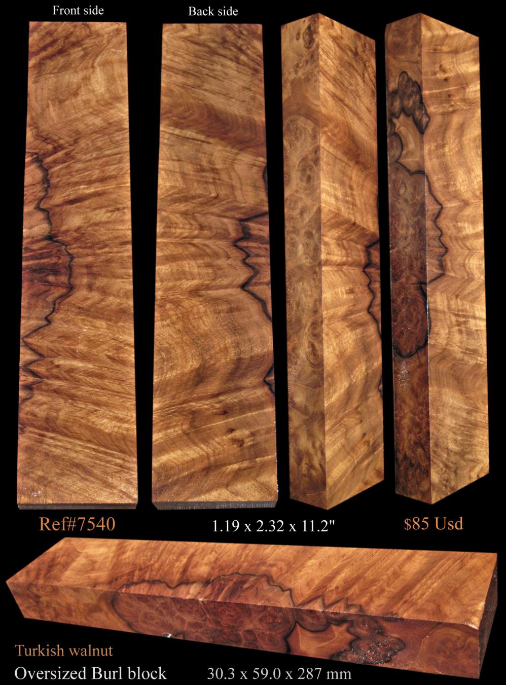 BURL WALNUT...::: by TurkishWalnut.Net - Turkish Walnut Pieces - Knife ...