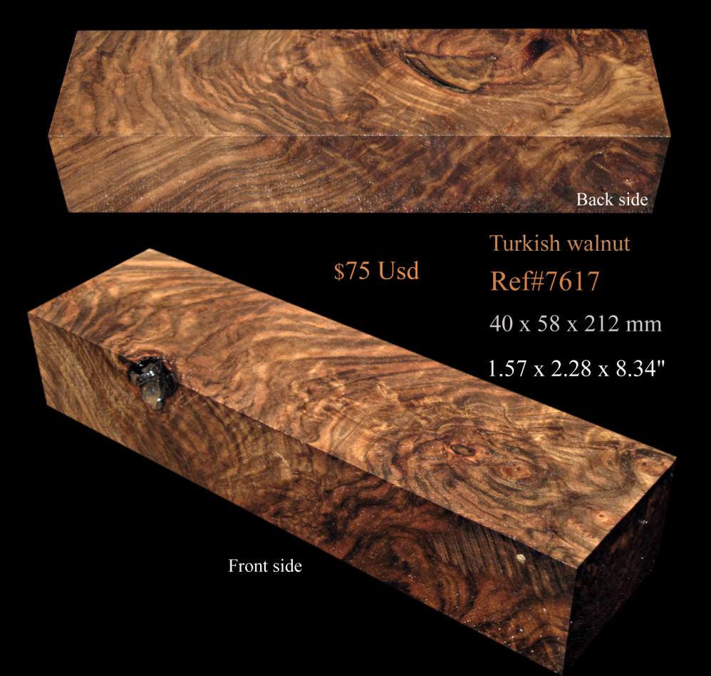 BURL WALNUT...::: by TurkishWalnut.Net - Turkish Walnut Pieces - Knife ...