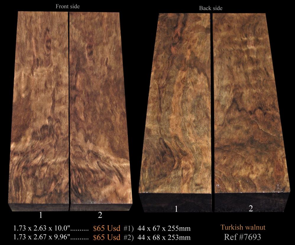 BURL WALNUT...::: by TurkishWalnut.Net - Turkish Walnut Pieces - Knife ...