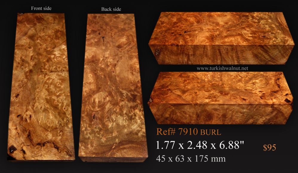 BURL WALNUT...::: by TurkishWalnut.Net - Turkish Walnut Pieces - Knife ...