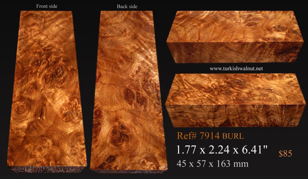 BURL WALNUT...::: by TurkishWalnut.Net - Turkish Walnut Pieces - Knife ...