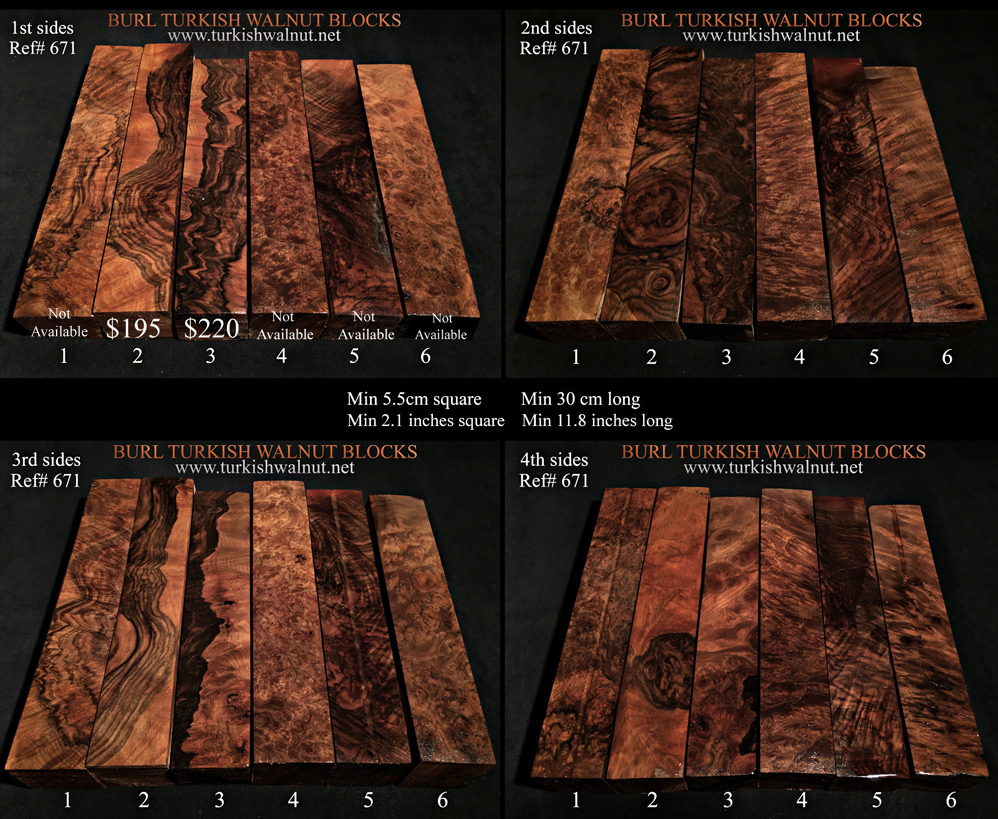 BURL WALNUT...::: by TurkishWalnut.Net - Turkish Walnut Pieces - Knife ...